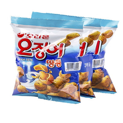 Ojingeo Ttangkong(3p) 12/3/98g 오징어땅콩 3입 – PANASIAFOOD WHOLESALE